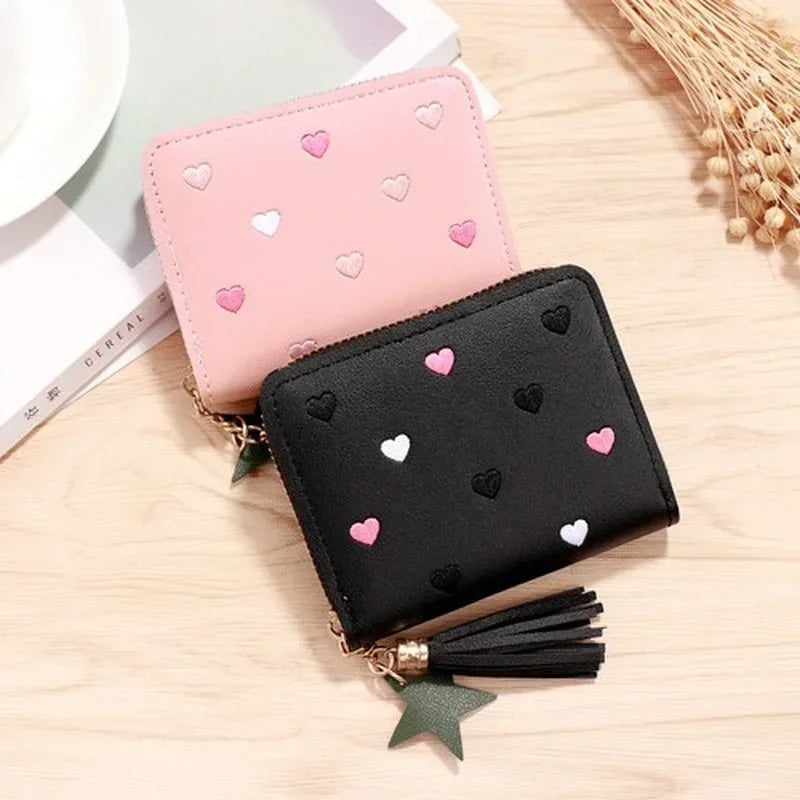 Mini Hearts Wallet – Brooched