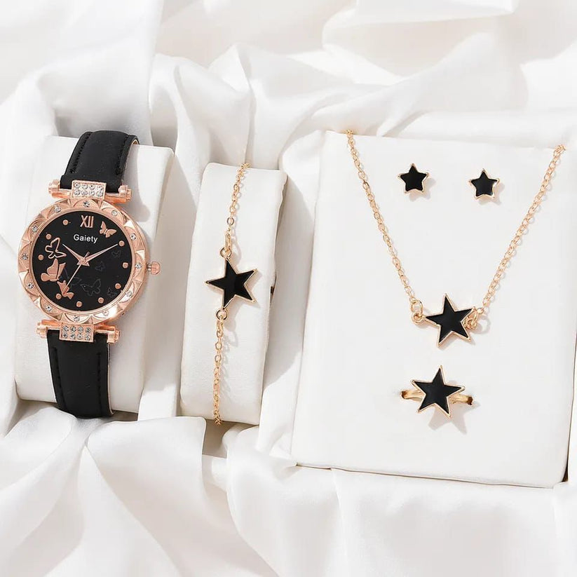Starry Midnight Watch set – Brooched